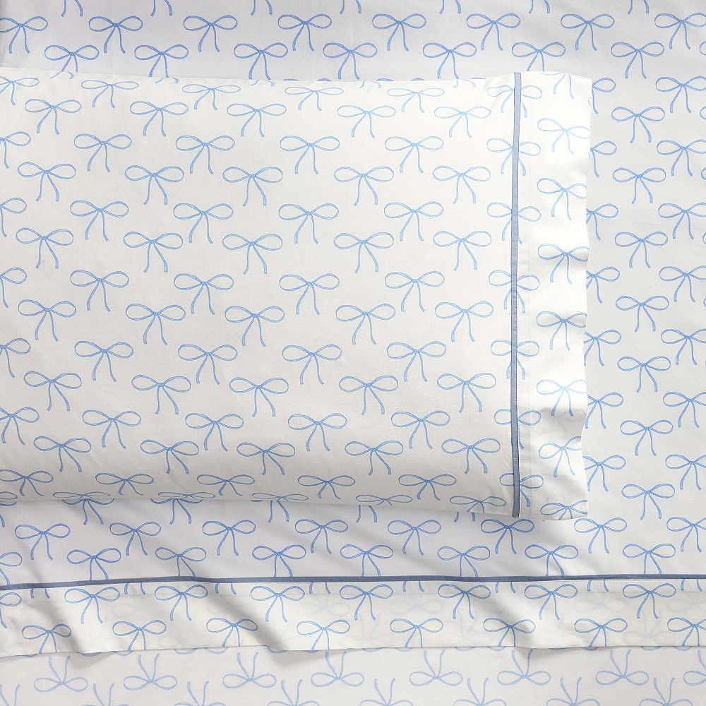 Bows Organic Sheet Set | Pottery Barn Teen