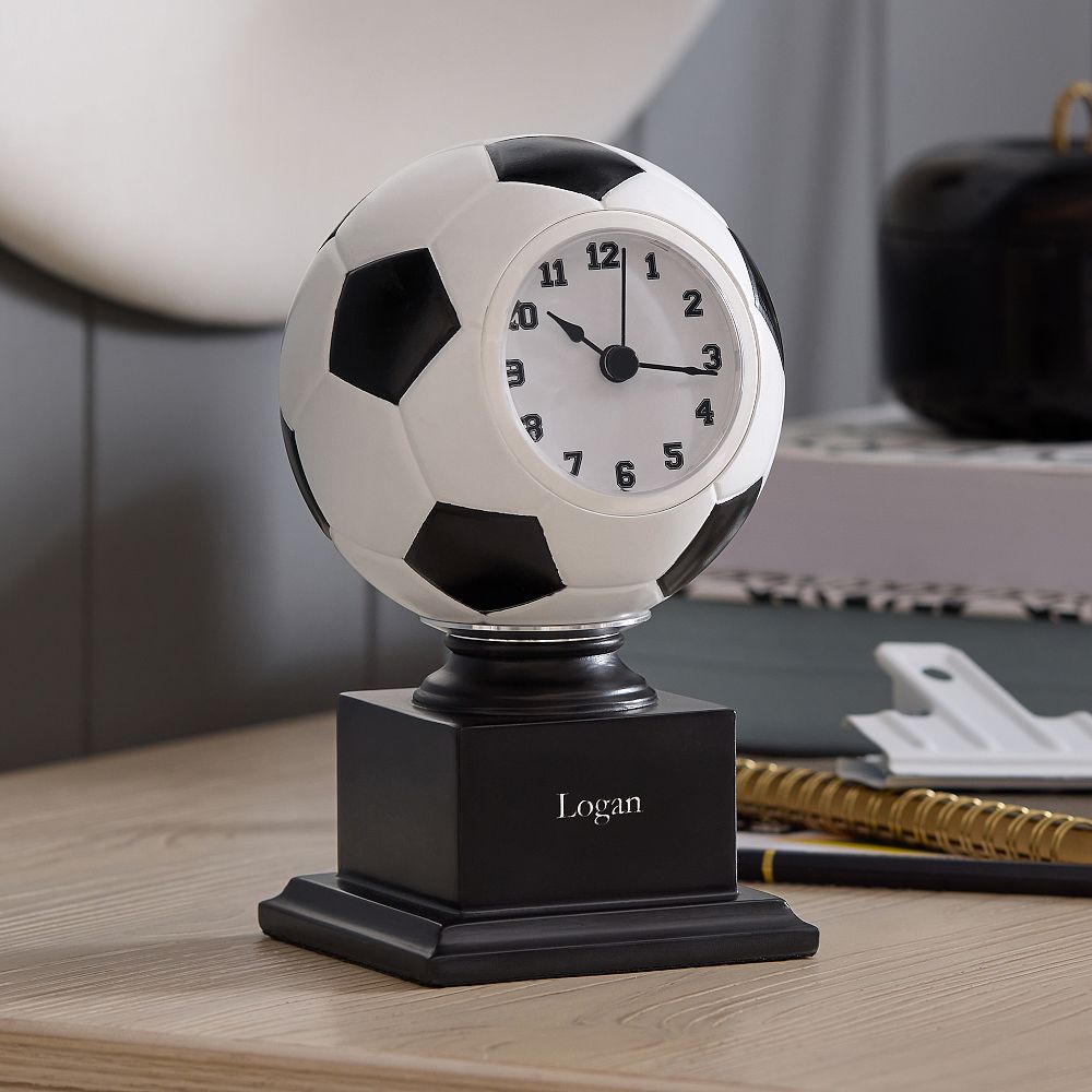 Soccer Ball Clock for Sports Fans | Pottery Barn Teen