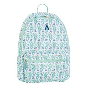 Colby Roller Rabbit Teal Monkey Backpack | Pottery Barn Teen