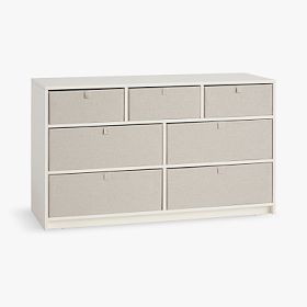 Open Box: 7-Drawer Storage Organizer - Oat | Pottery Barn Teen