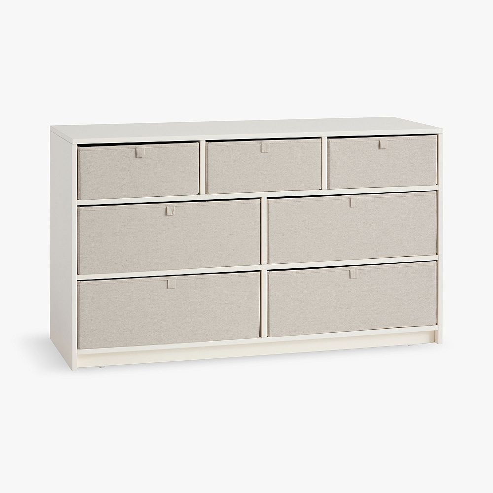 Open Box: 7-Drawer Storage Organizer - Oat | Pottery Barn Teen