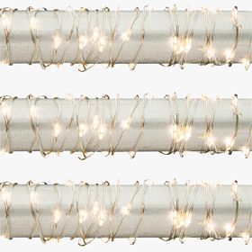 Micro LED String Lights, 5ft, Set of 3 | Pottery Barn Teen