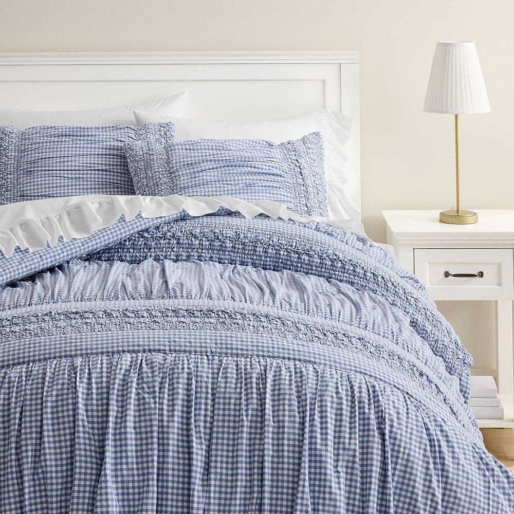 Nantucket Gingham Quilt – Cozy Cotton Style | Pottery Barn Teen