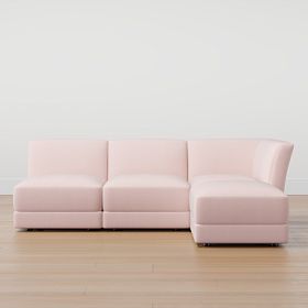 Quinn L-Shaped Sectional Set (86") | Pottery Barn Teen