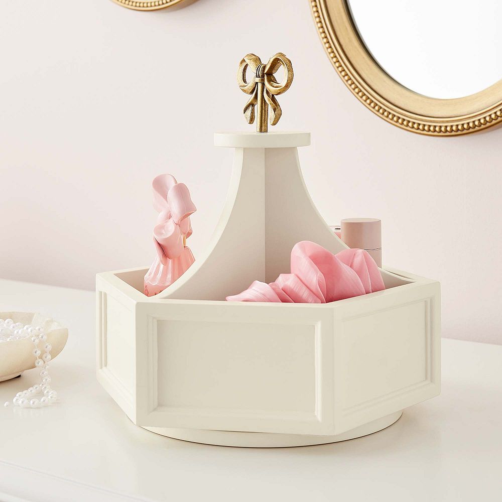 LoveShackFancy Desktop Spinning Organizer | Pottery Barn Teen