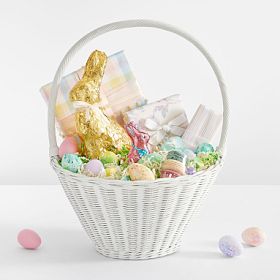 Sabrina Easter Basket - Hand Woven Rattan Charm | Pottery Barn Teen