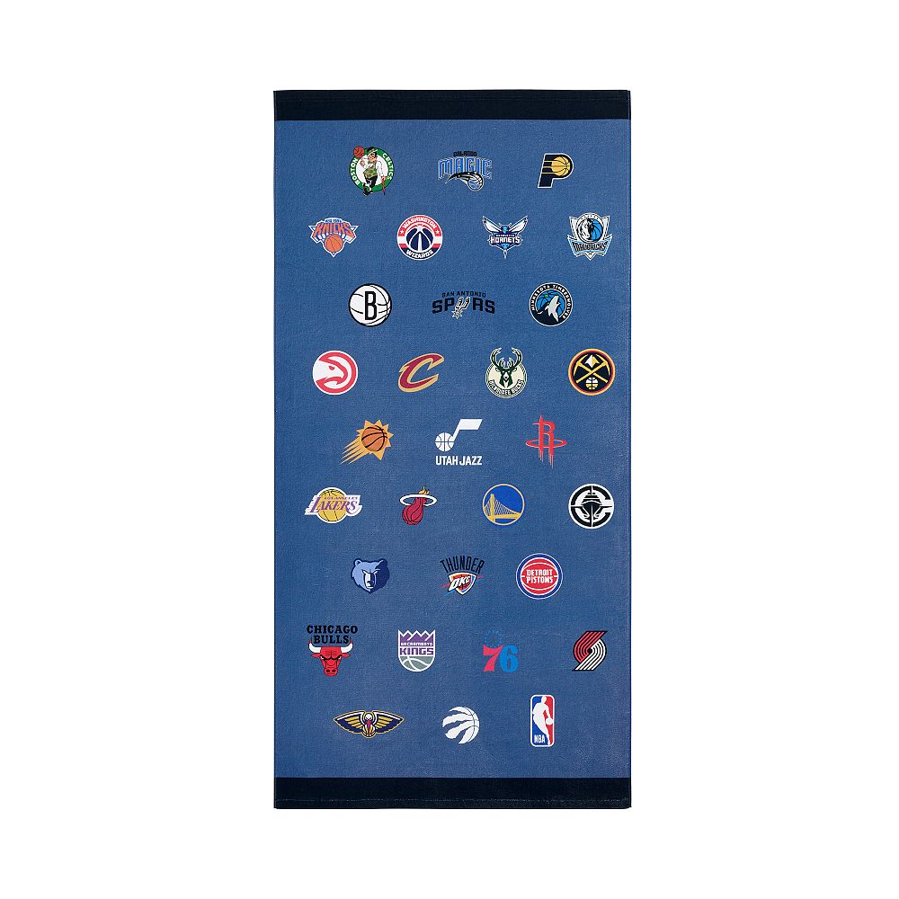 NBA All Teams Beach Towel UPF 50+ | Pottery Barn Teen