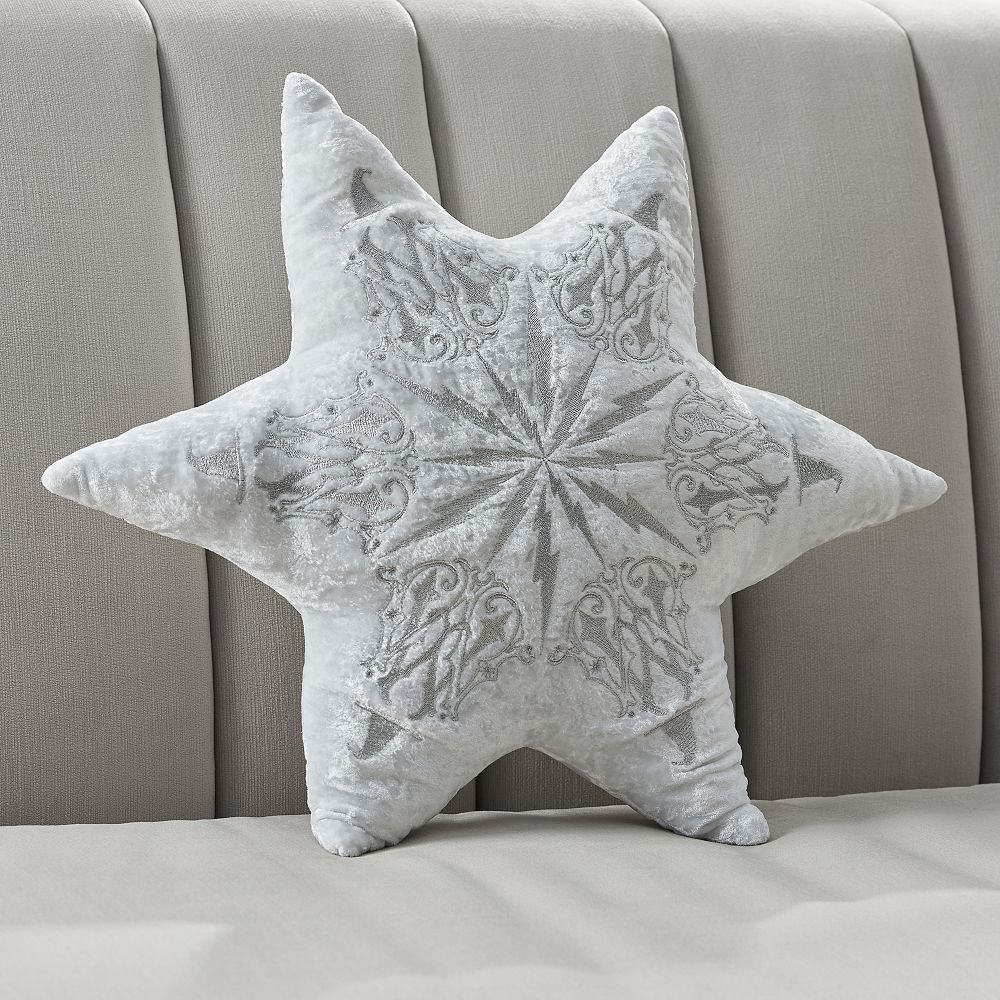 Harry Potter™ Snowflake Pillow | Pottery Barn Teen